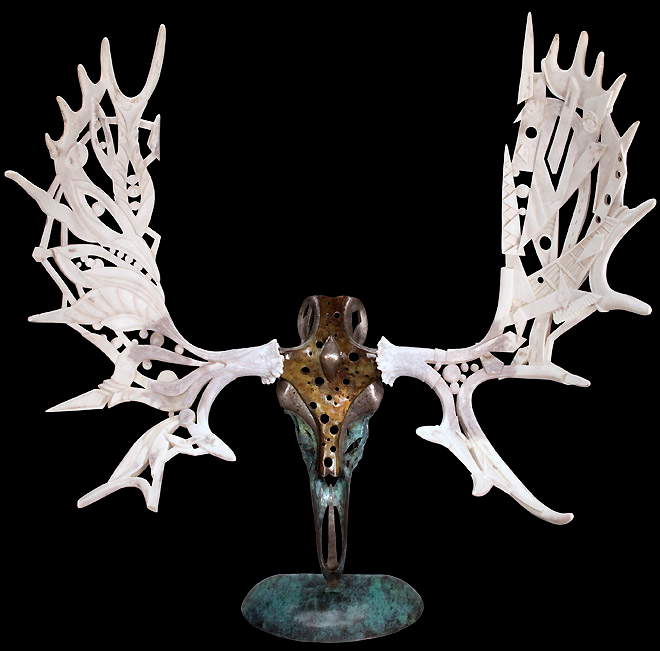 Unusual but amazing moose antler trophies | ON TARGET in CANADA